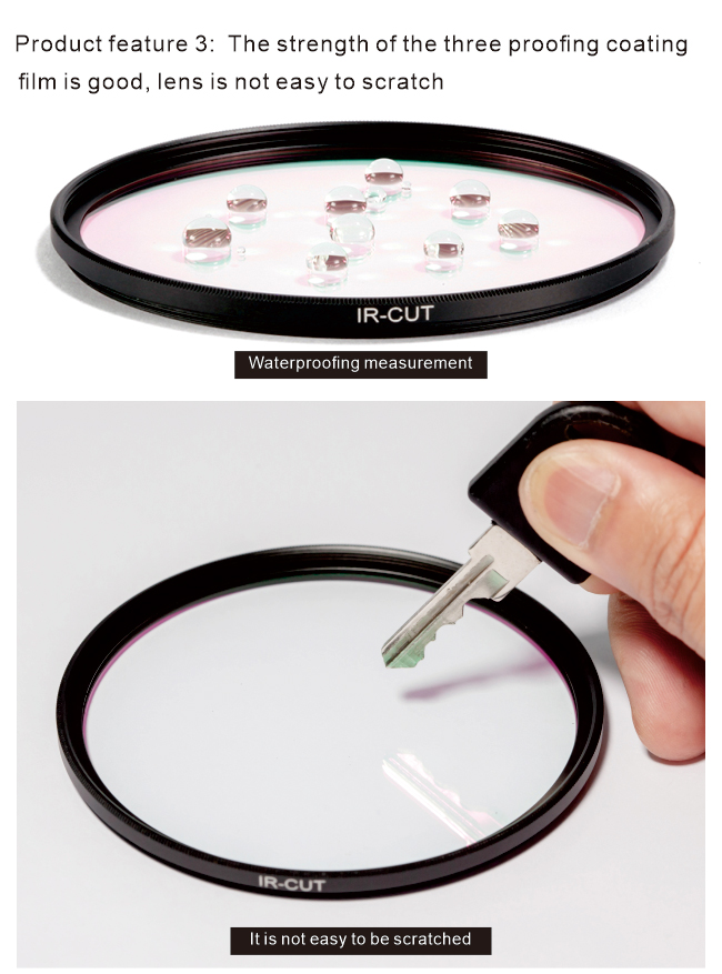 52mm Infrared UV IR Cut Filter