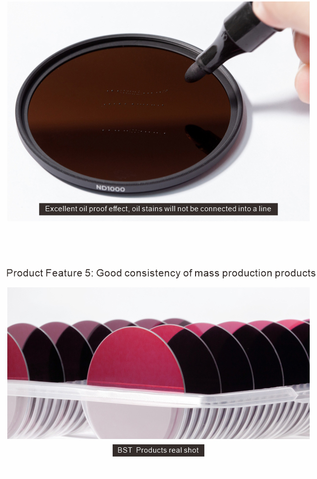 58mm 10 Stop ND1000 Filter