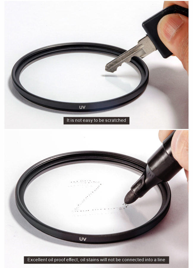 Ultraviolet Canon 49mm Camera Lens Filters With Multi Resistant Coating